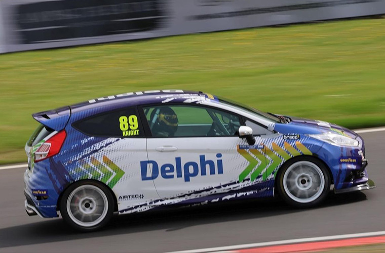 Rising star Joseph Knight races for the podium with Delphi support ...