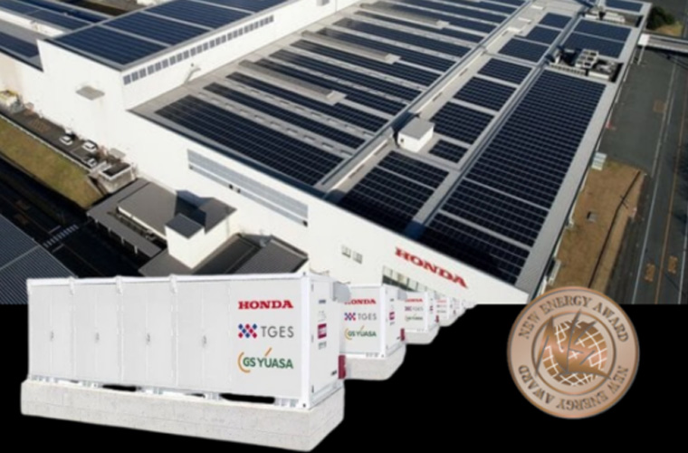 Europe: GS Yuasa lithium-ion storage system receives new energy award - Garage Wire Europe
